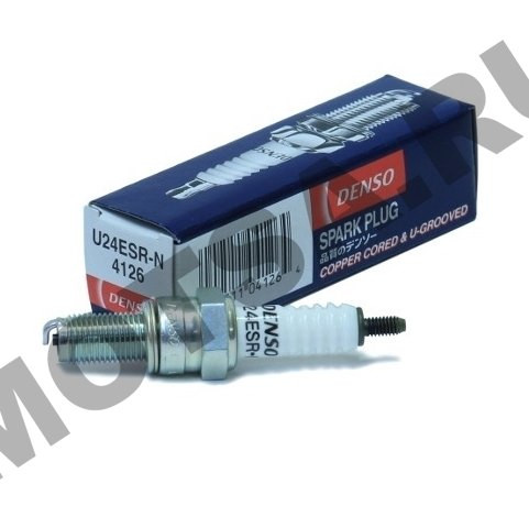 Свеча DENSO U24ESR-N (4126) оригинал Япония (аналог NGK СR8E ...
