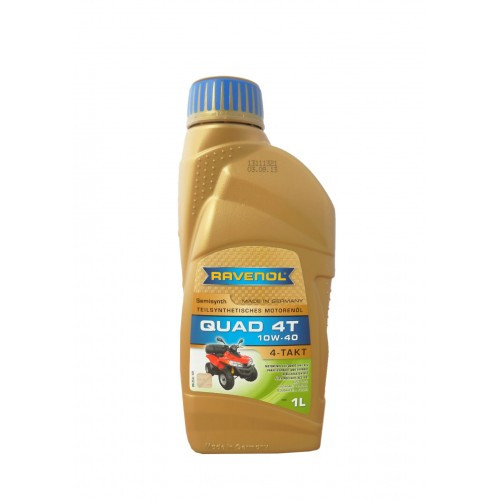 Масло 4Т RAVENOL для квадроциклов QUAD SAE 10W-40 (1л), купить, цена в ...