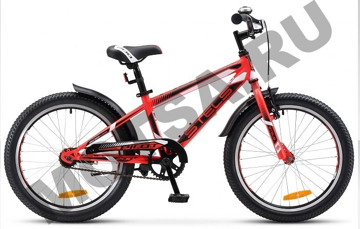 Велосипед 20 STELS (Стелс) Pilot 200 Gent (алюм. обод, рама 11, ЧЕРНО ...